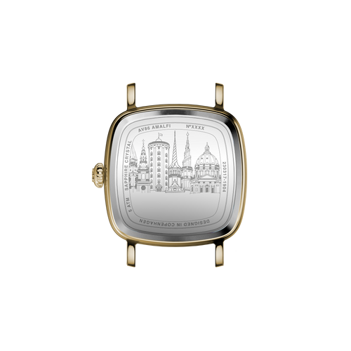 1954 Amalfi Mechanical, Gold / Off White | Free engraving | AV86